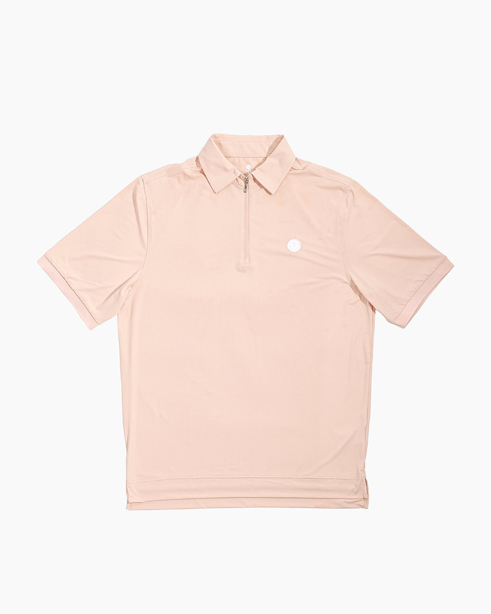 Tech Zip Polo – Fiori Golf